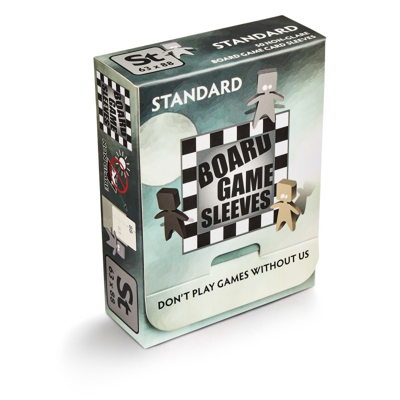Standard Board Game Sleeves NonGlare 63x88 50 Divercentro